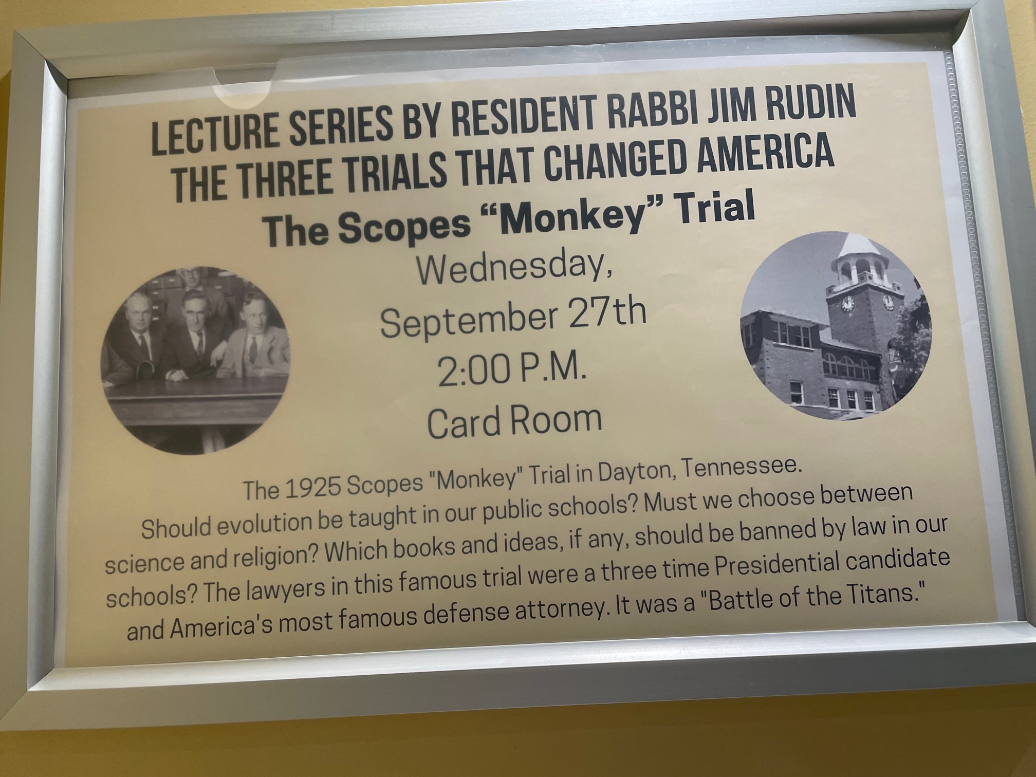 Autumn Lecture Series by Rabbi James Rudin – iPub Forum